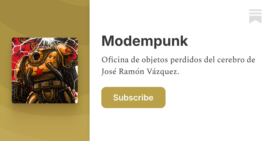Modempunk | José Ramón Vázquez | Substack