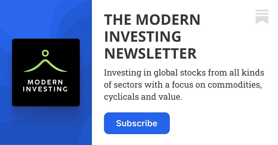 THE MODERN INVESTING NEWSLETTER | Substack