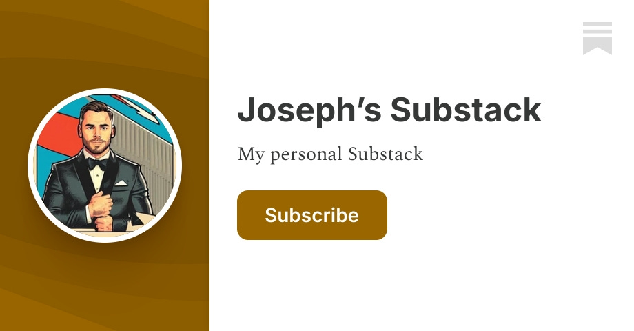 Joseph’s Substack | Joseph Clark | Substack