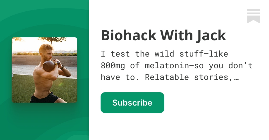 BIOHACK WITH JACK: THE TOTAL UPGRADE - by Jack Livaditis