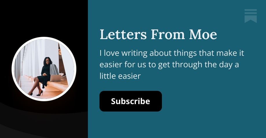 On blocking out the noise - Letters From Moe