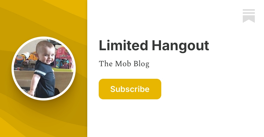 Limited Hangout | moe tkacik | Substack