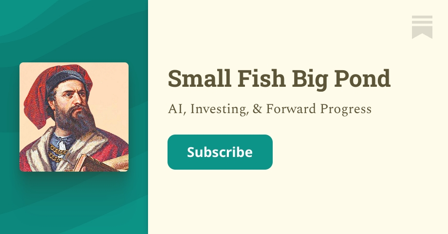 Small Fish Big Pond | Mohit Agarwal | Substack