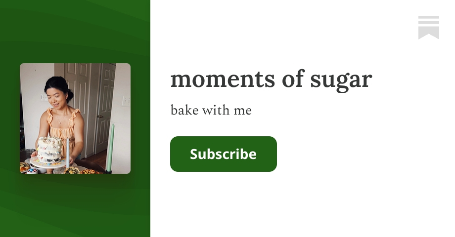 moments of sugar | Angela Chung | Substack
