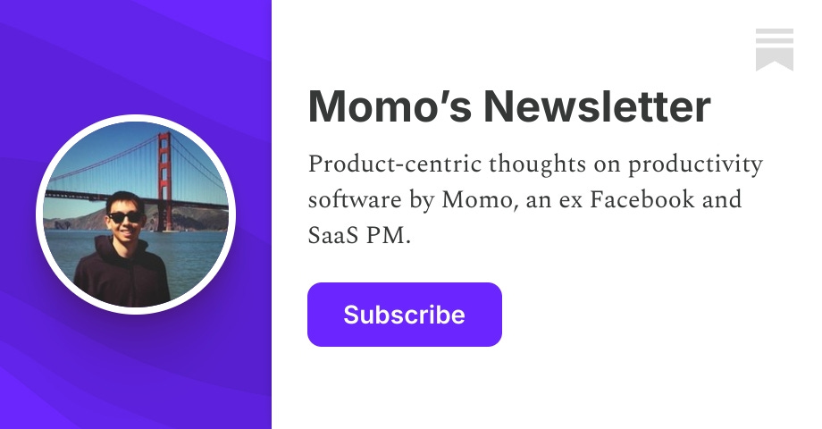 Momo’s Newsletter | Momo Ong | Substack