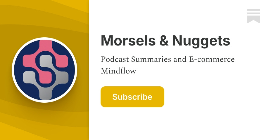 Morsels & Nuggets | Boris Stavenko | Substack