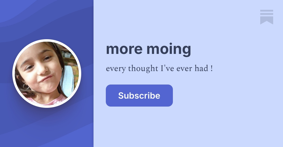 more moing | Rowan Amelia | Substack
