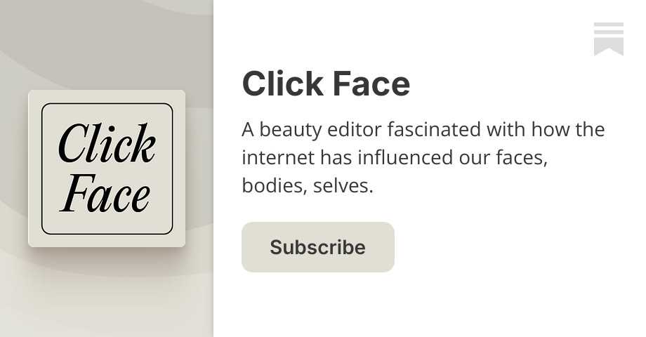 Click Face | Morgan Fargo | Substack