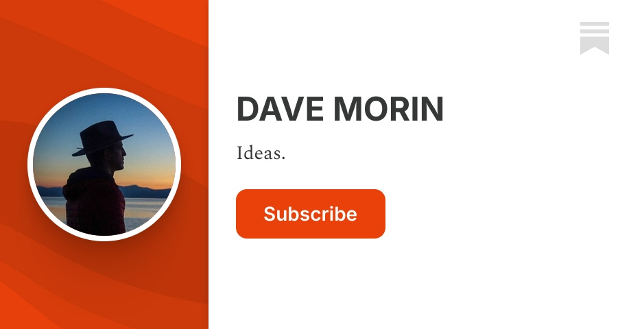 DAVE MORIN | Substack