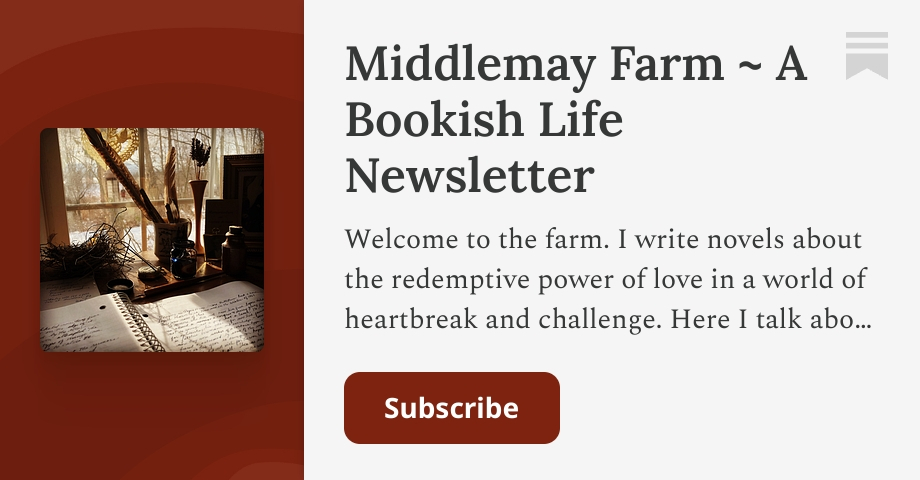 Middlemay Farm ~ A Bookish Life Newsletter | Adrienne Morris | Substack