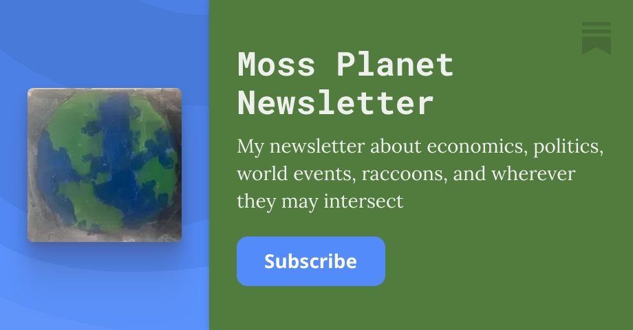 Moss Planet Newsletter | Substack