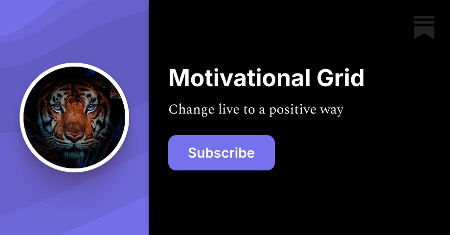 Motivational Grid | Vansh Patel | Substack