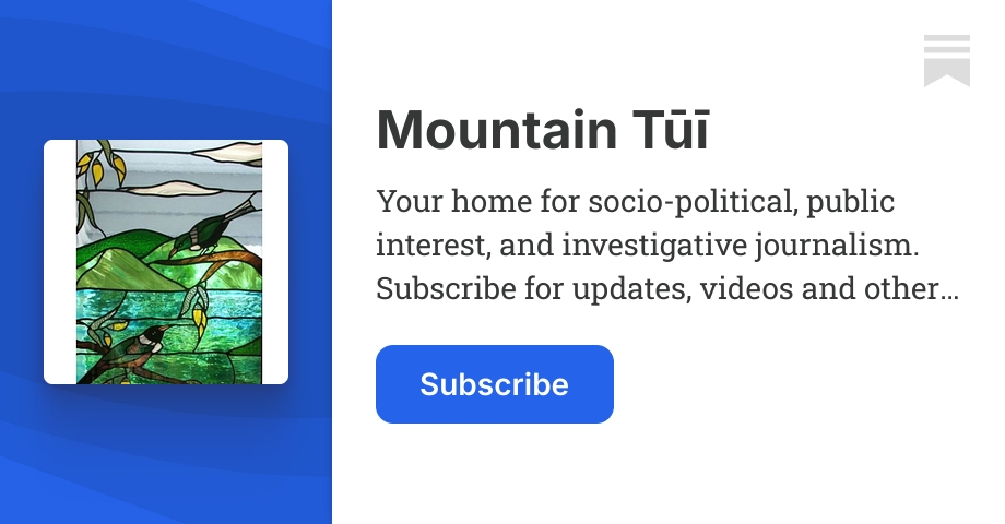 Mountain Tui | Mountain Tūī | Substack