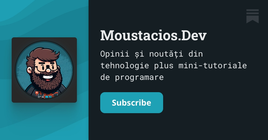 Moustacios.Dev | adrian7 | Substack