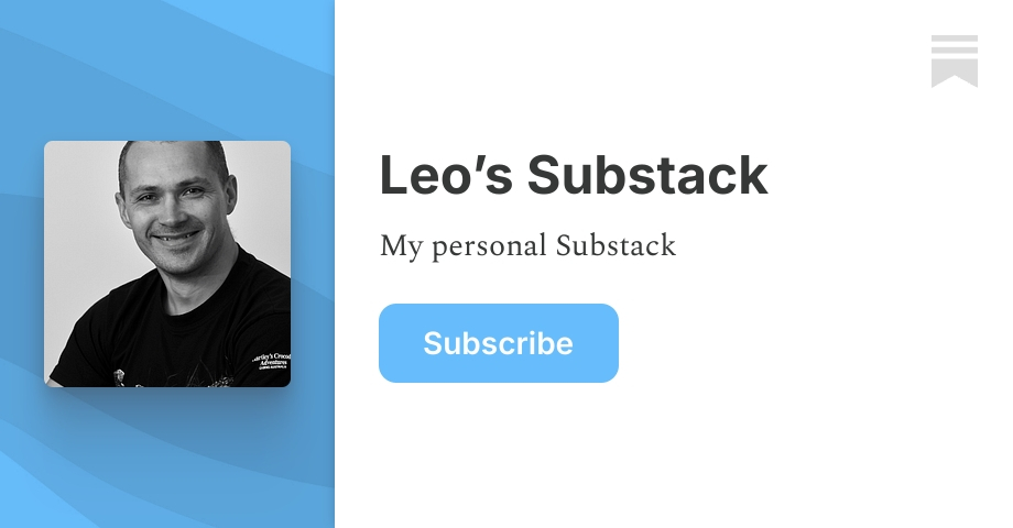 Coming soon - Leo’s Substack