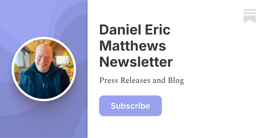 Photography! - Daniel Eric Matthews Newsletter
