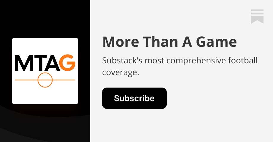 More Than A Game | Substack