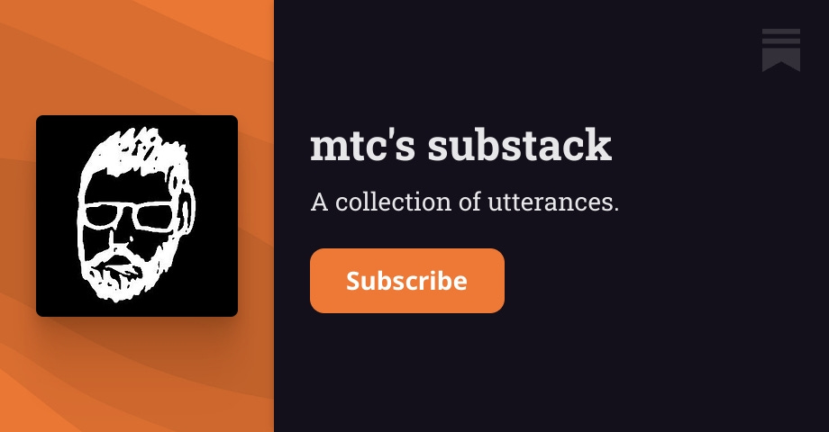 About - mtc's substack