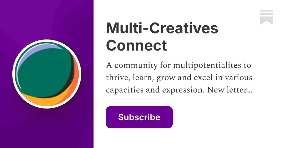 Multi-Creatives Connect | Multi Creative HQ | Substack