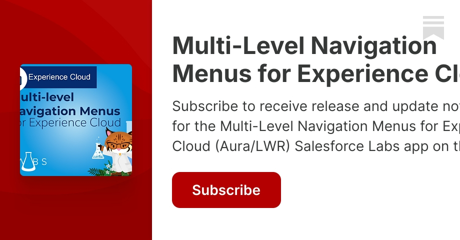 Multi-Level Navigation Menus for Experience Cloud | George Abboud ... Multi-Level Navigation Menus for Experience Cloud | George Abboud ...