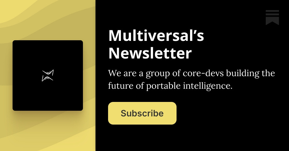 Multiversal’s Newsletter | Multiversal Ventures | Substack