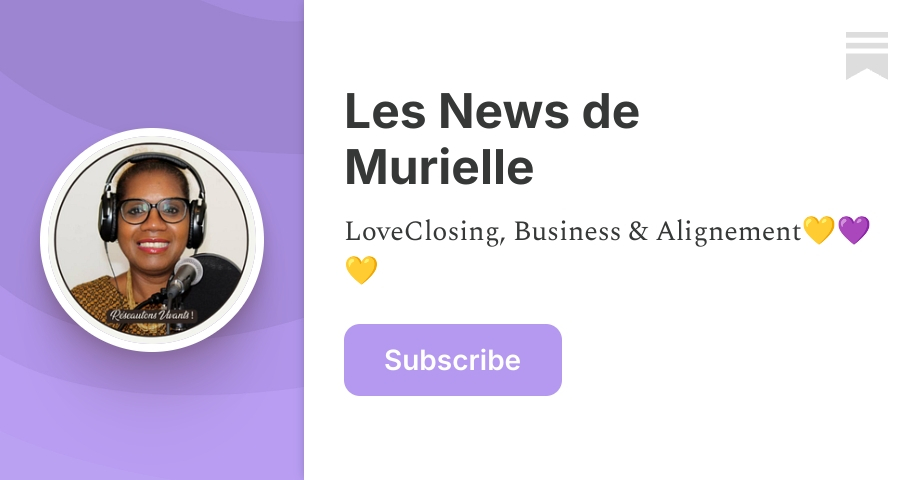 Les News de Murielle | Murielle THEZENAS | Substack