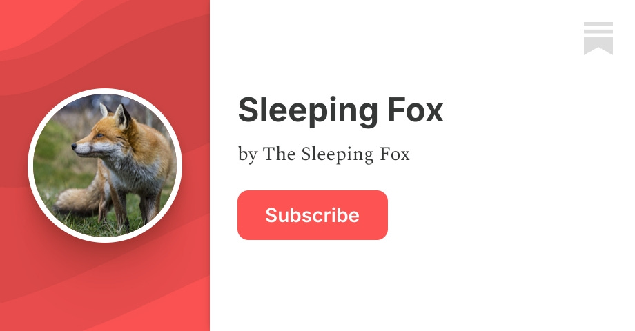 Sleeping Fox | The Sleeping Fox | Substack
