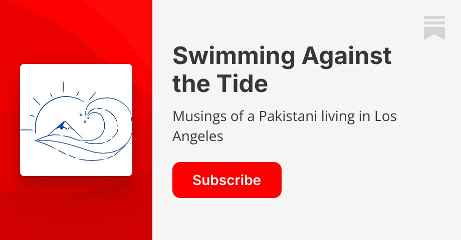 Swimming Against the Tide | Mushtaq Ahmed | Substack
