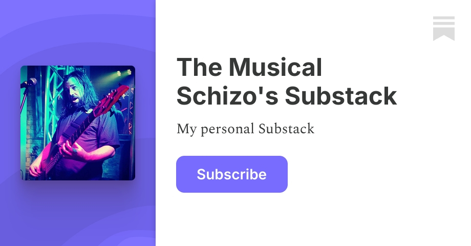 The Musical Schizo's Substack | Brian Vitellaro | Substack
