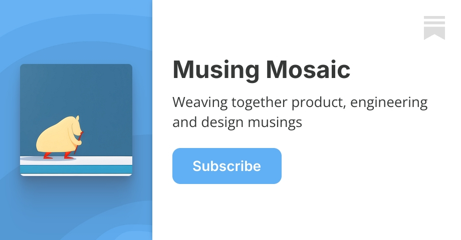 Musing Mosaic | Supriya | Substack
