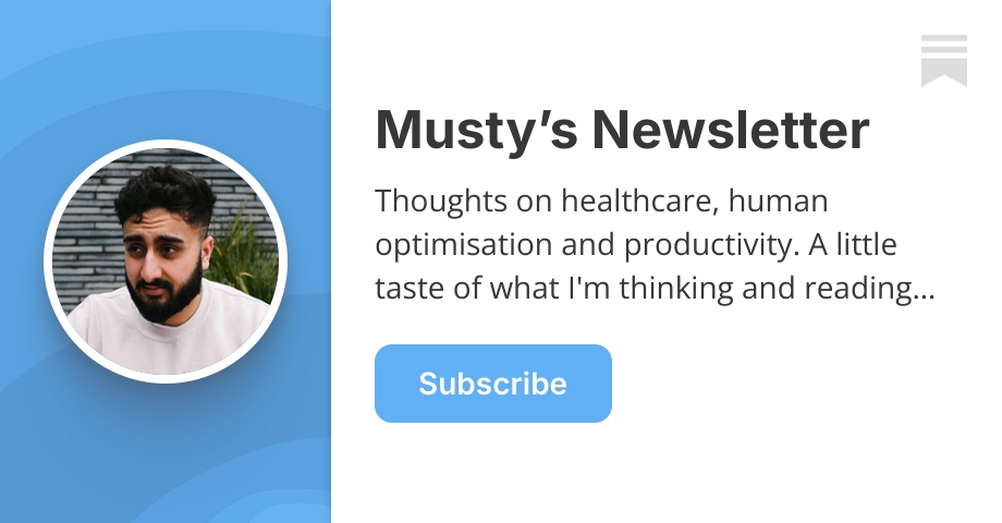 Musty’s Newsletter | Mustafa Sultan | Substack