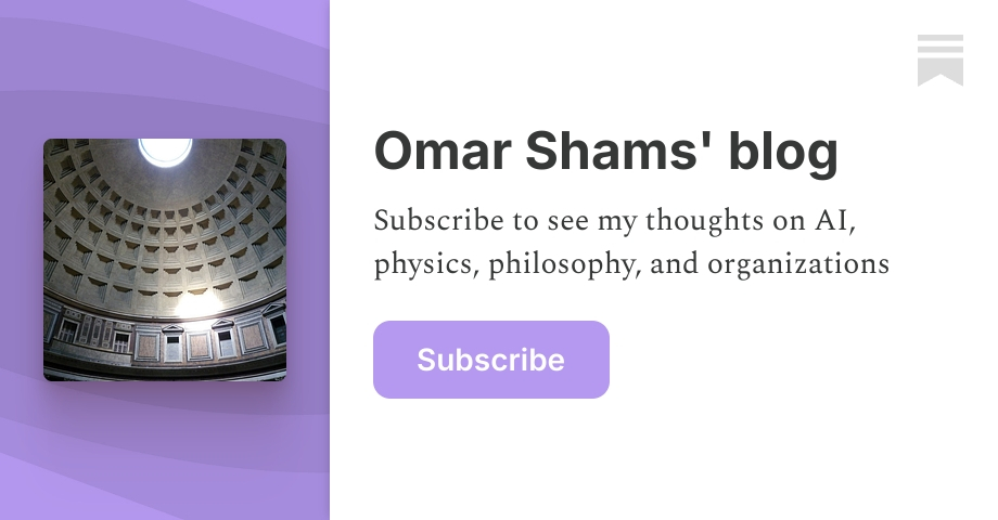 Omar Shams' blog | Substack