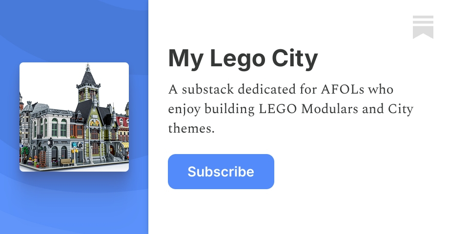 My Lego City | Nic | Substack