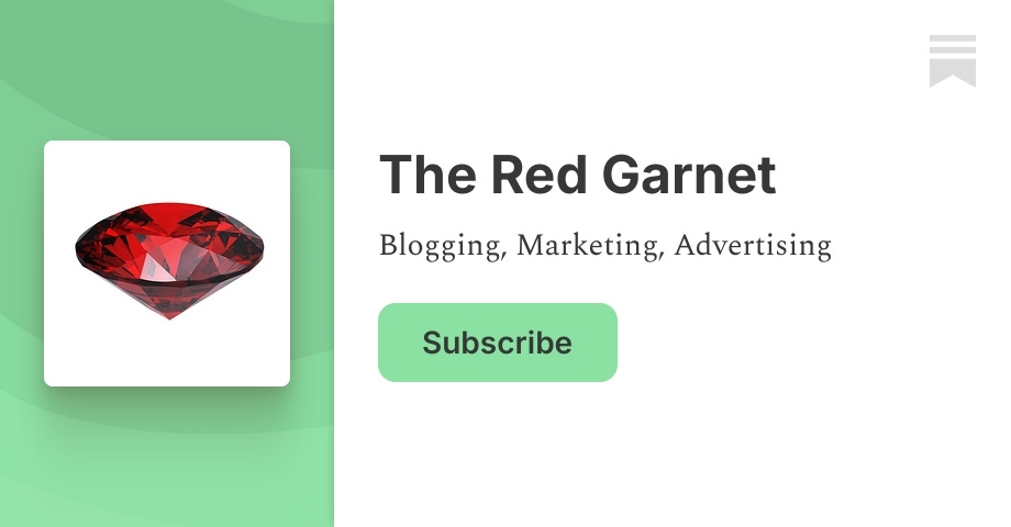 The Red Garnet | ren rivera | Substack