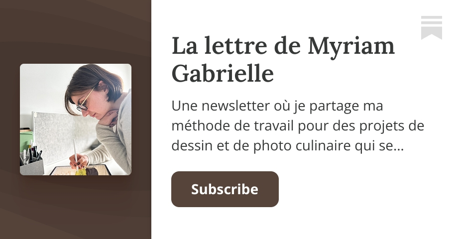 La lettre de Myriam Gabrielle | Substack