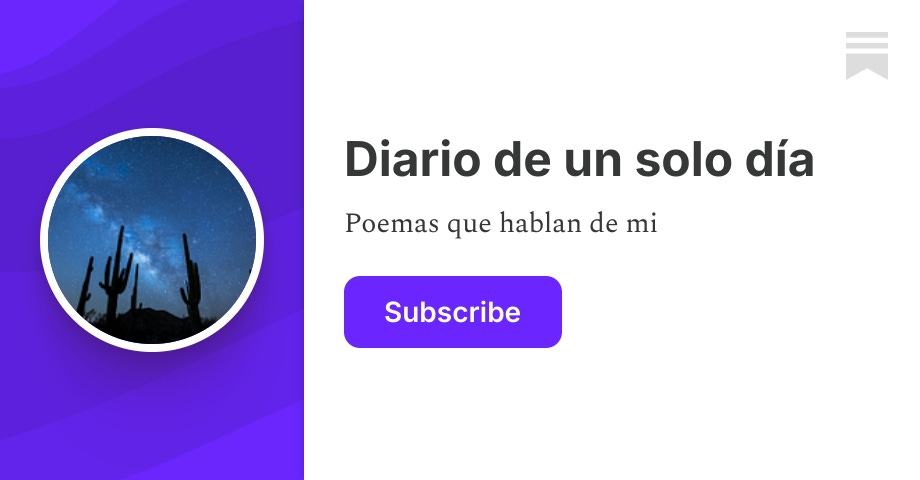 Diario de un solo día | Emmanuel Pérez | Substack