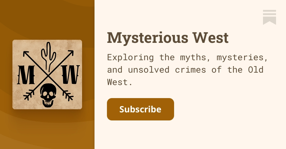 Mysterious West | J.D. Wicks | Substack
