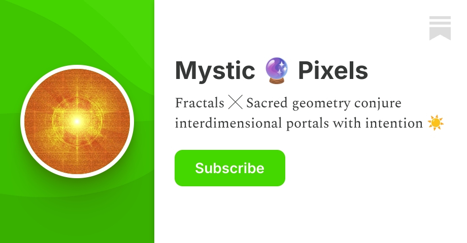 Mystic 🔮 Pixels | Gudasol 🜛 Art Ideas Music | Substack