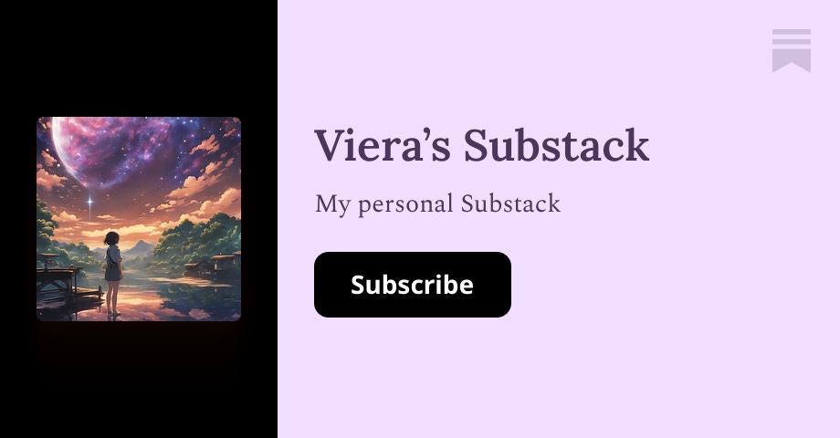 Welcome to my tiny corner - by Tara - Viera’s Substack