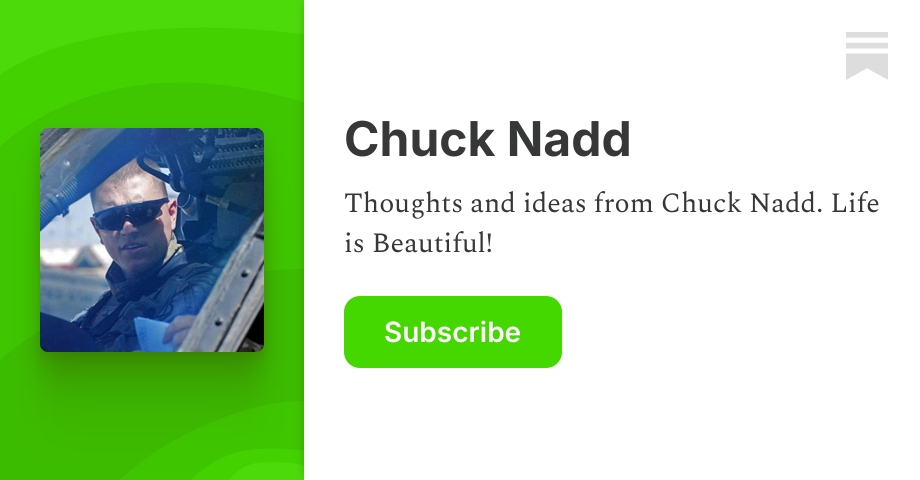 Chuck Nadd | Substack