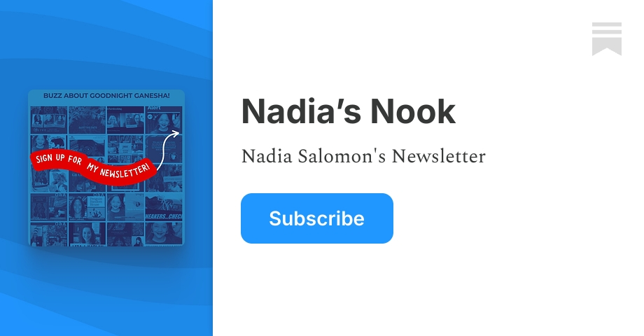 Nadia’s Nook | Nadia Salomon | Substack