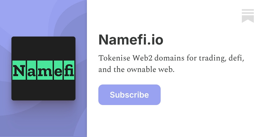 Namefi.io | Substack