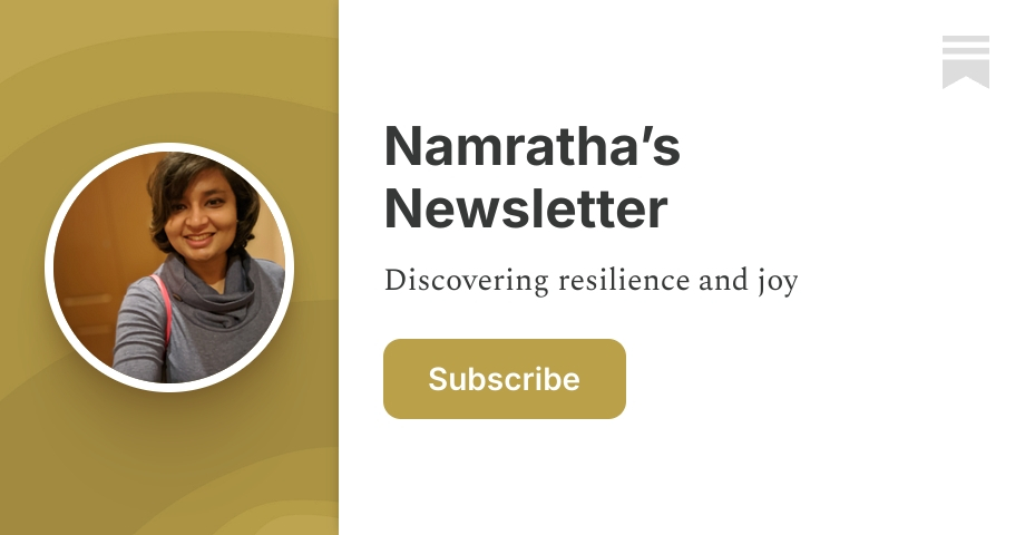 Flashback: Poem - Namratha’s Newsletter