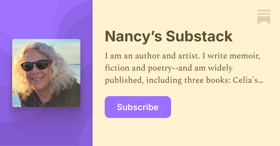 Nancy’s Substack | Nancy Canyon | Substack