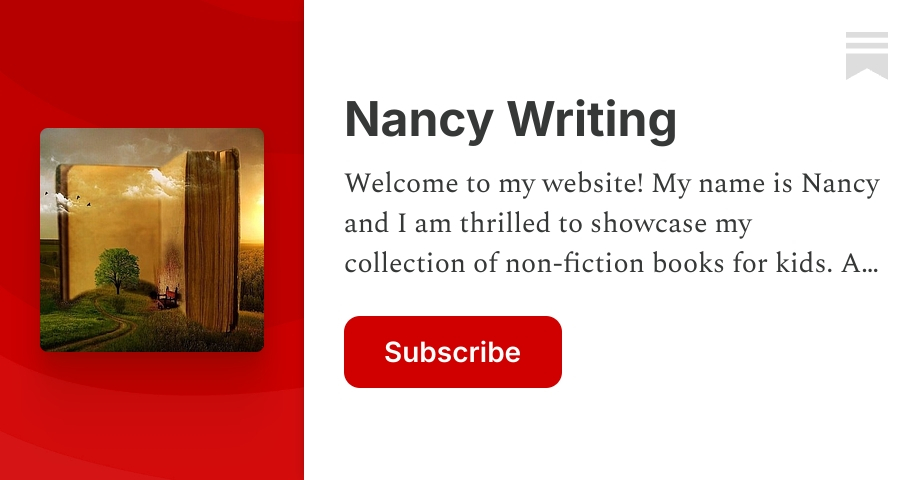 Nancy Writing | Nancy Williams | Substack