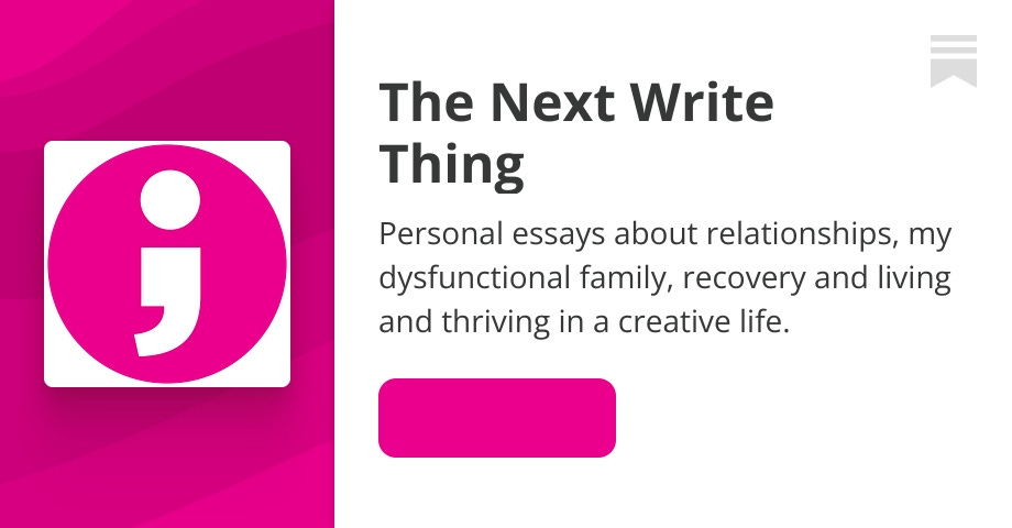 The Next Write Thing | Nan Tepper | Substack