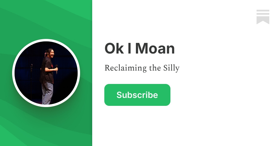 Ok I Moan | Naomi Ko | Substack