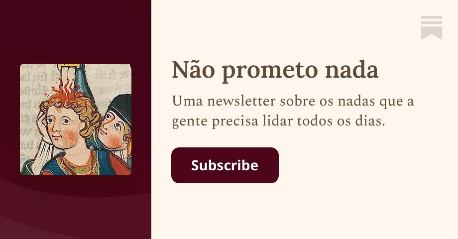 Não prometo nada | Marie Declercq | Substack
