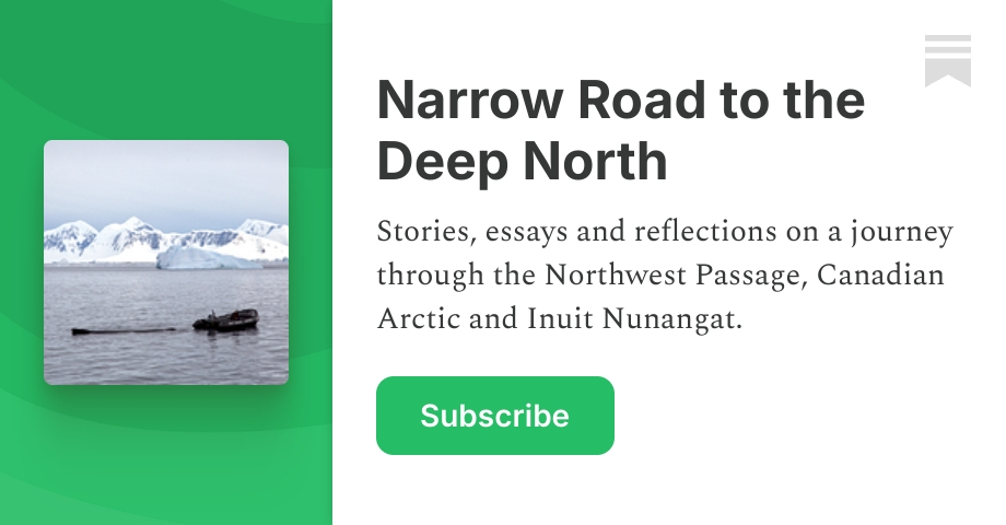 Narrow Road to the Deep North | N. Gallo | Substack