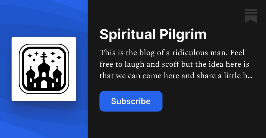 Spiritual Pilgrim | Nicholas Smith | Substack